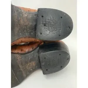 Tony Lama | Shoes | Tony Lama San Saba Mens Ostrich Leather Cowboy ...
